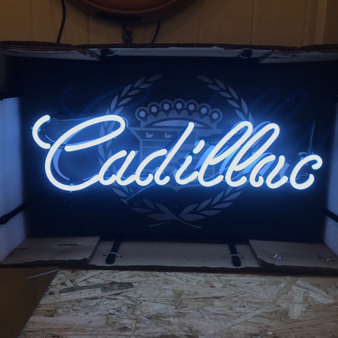 Cadillac Neon Sign / Cadillac Signs / Cadillac Neon Signs / | Etsy
