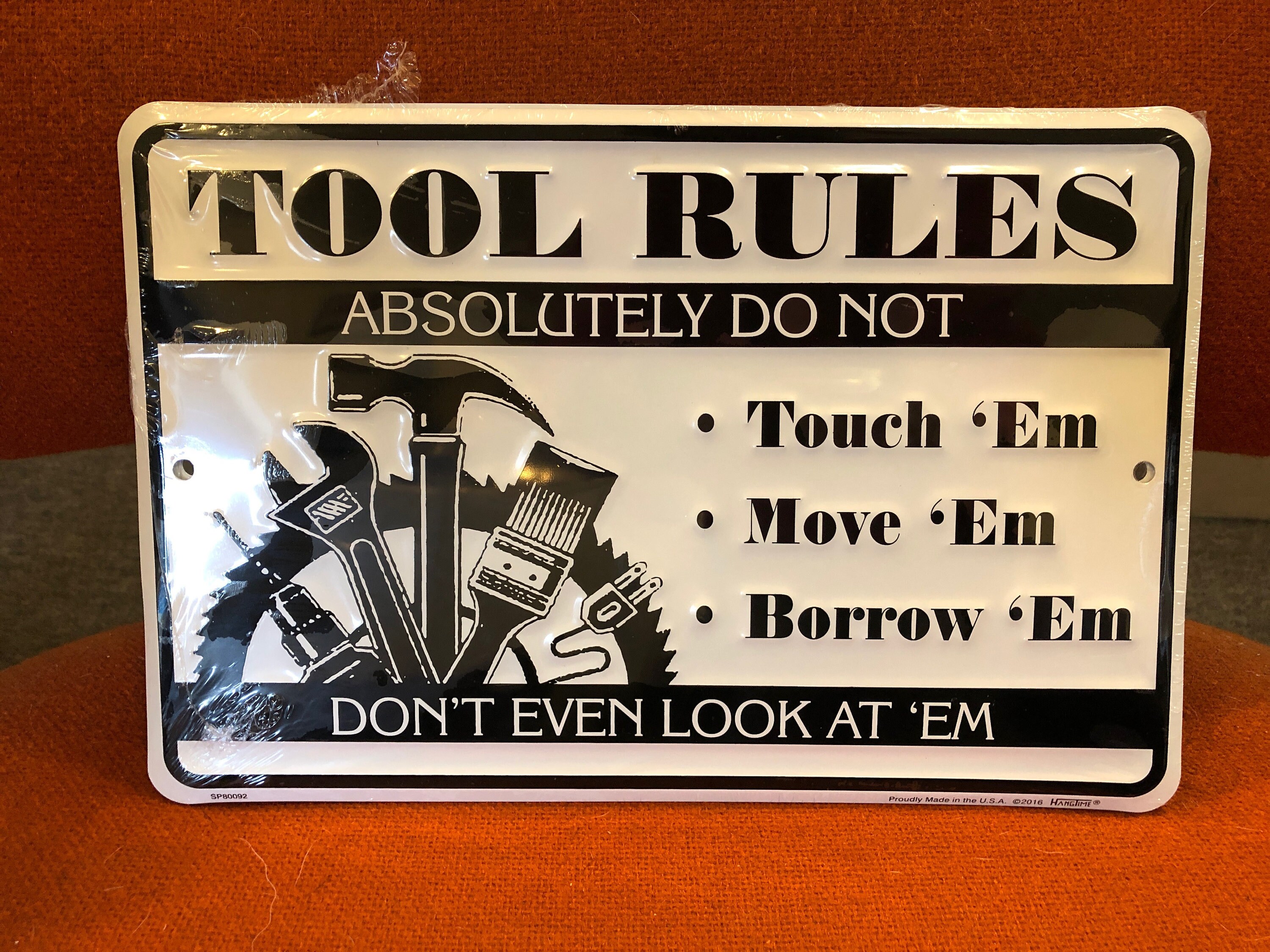 Tool Signs / Tool Rules / Garage Signs for Men / Garage Signs | Etsy