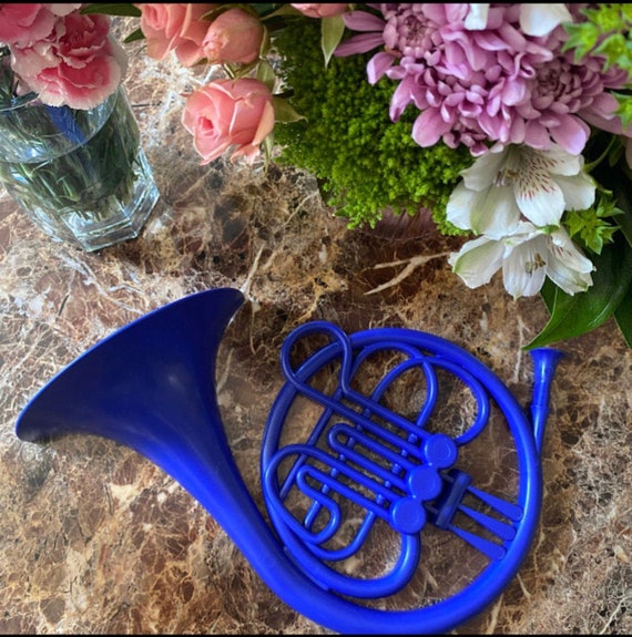 Blue French Horn