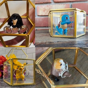 Fantasy Wedding Ring Box/ Geek Proposal Box/ Nerd Engagement Ring Box ...