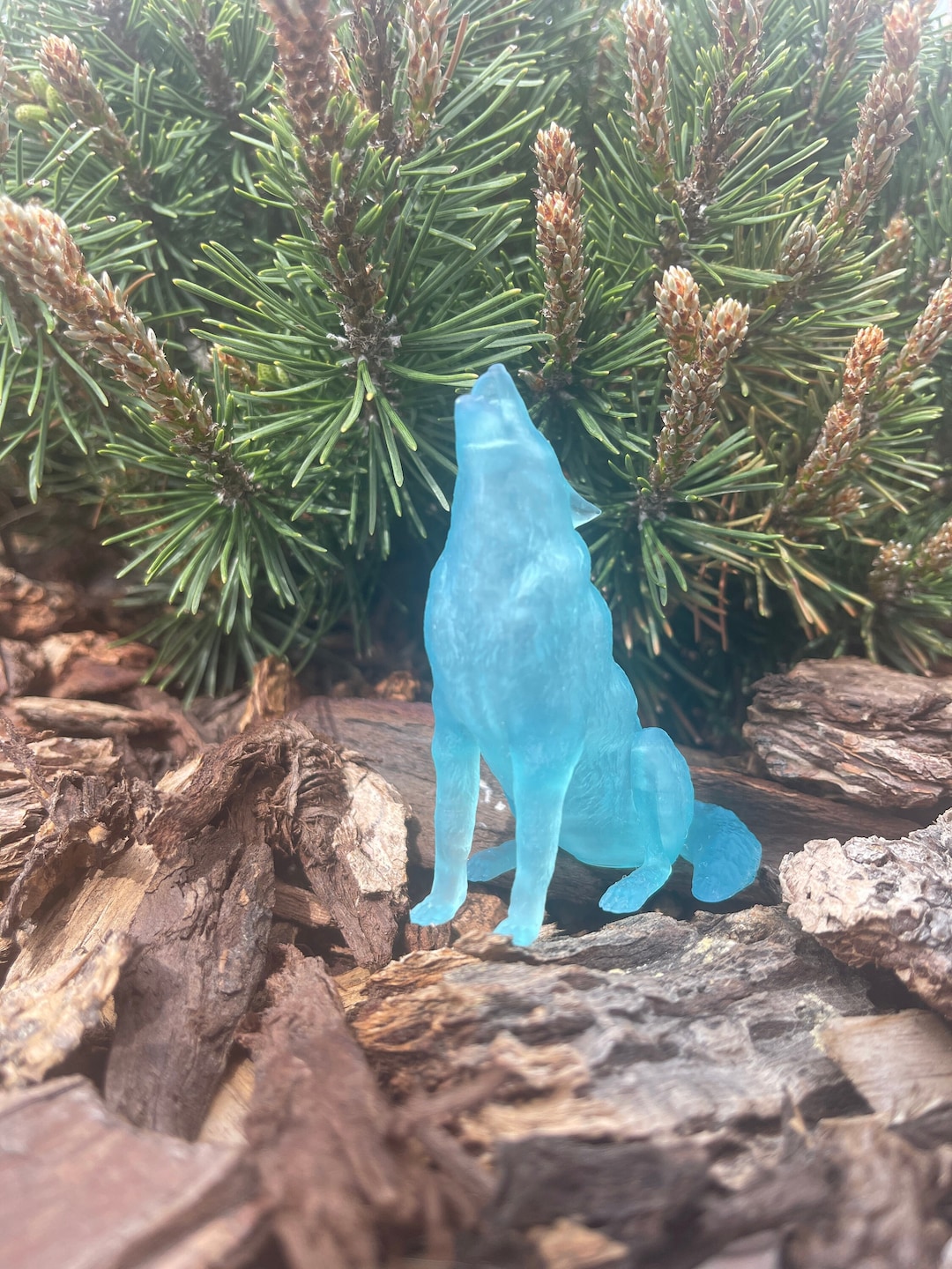 Water Wolf/ Werewolf Protective Spell/ Happiness Charm/ Miniature ...