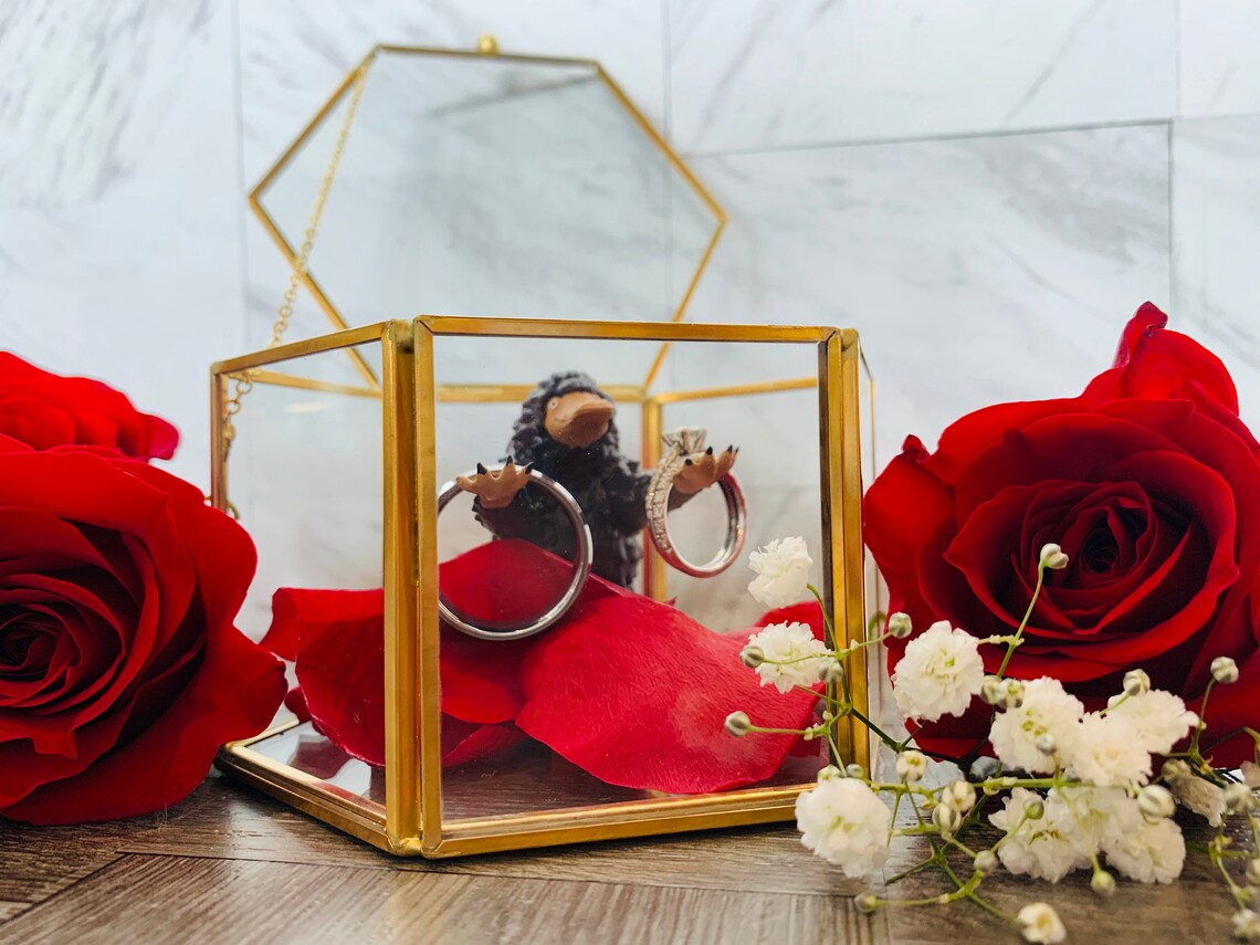 Fantasy Wedding Ring Box/ Geek Proposal Box/ Nerd Engagement - Etsy