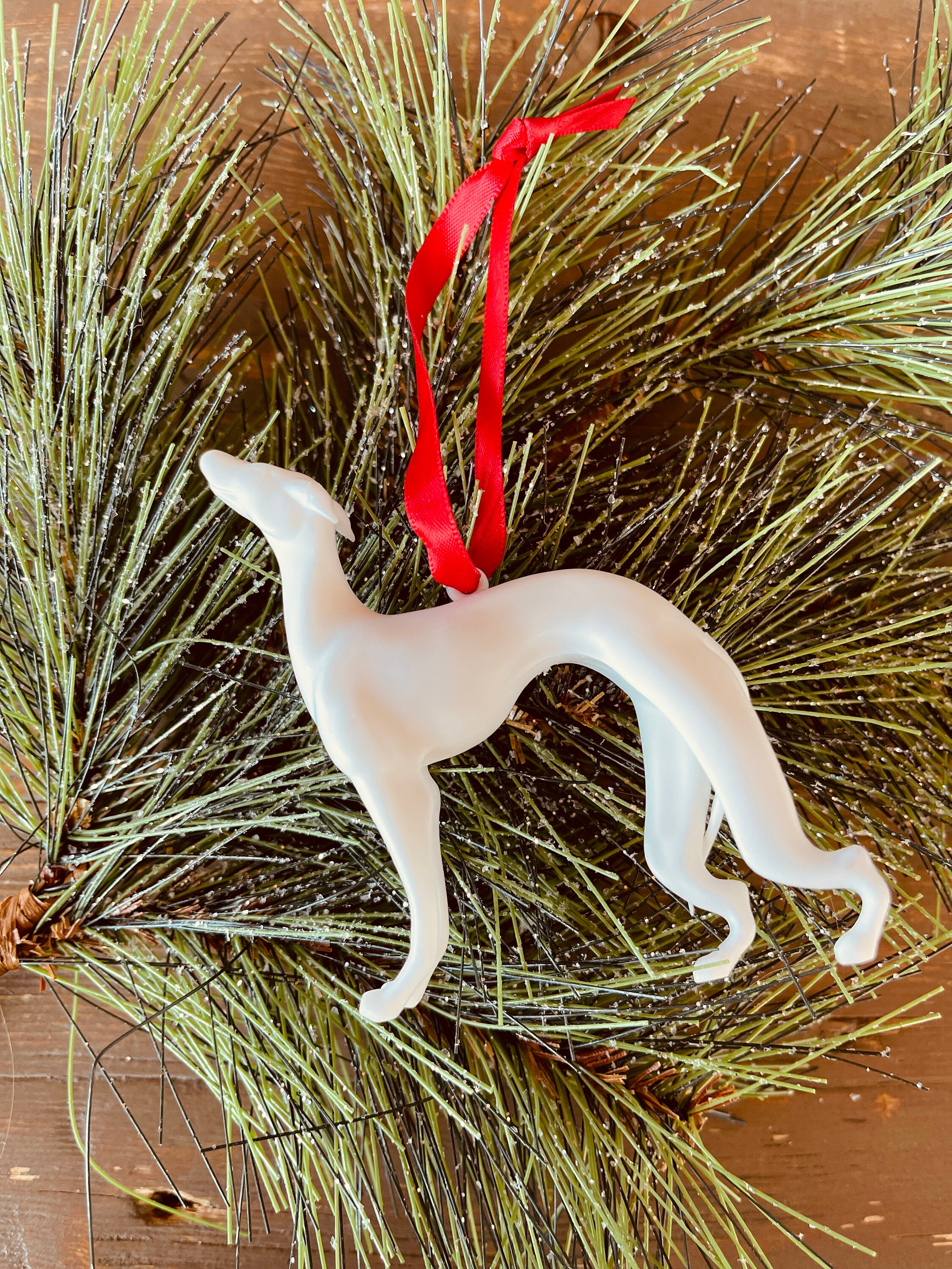 Friends Merch Figurine/ Pat the Dog/ White Greyhound/ - Etsy Canada