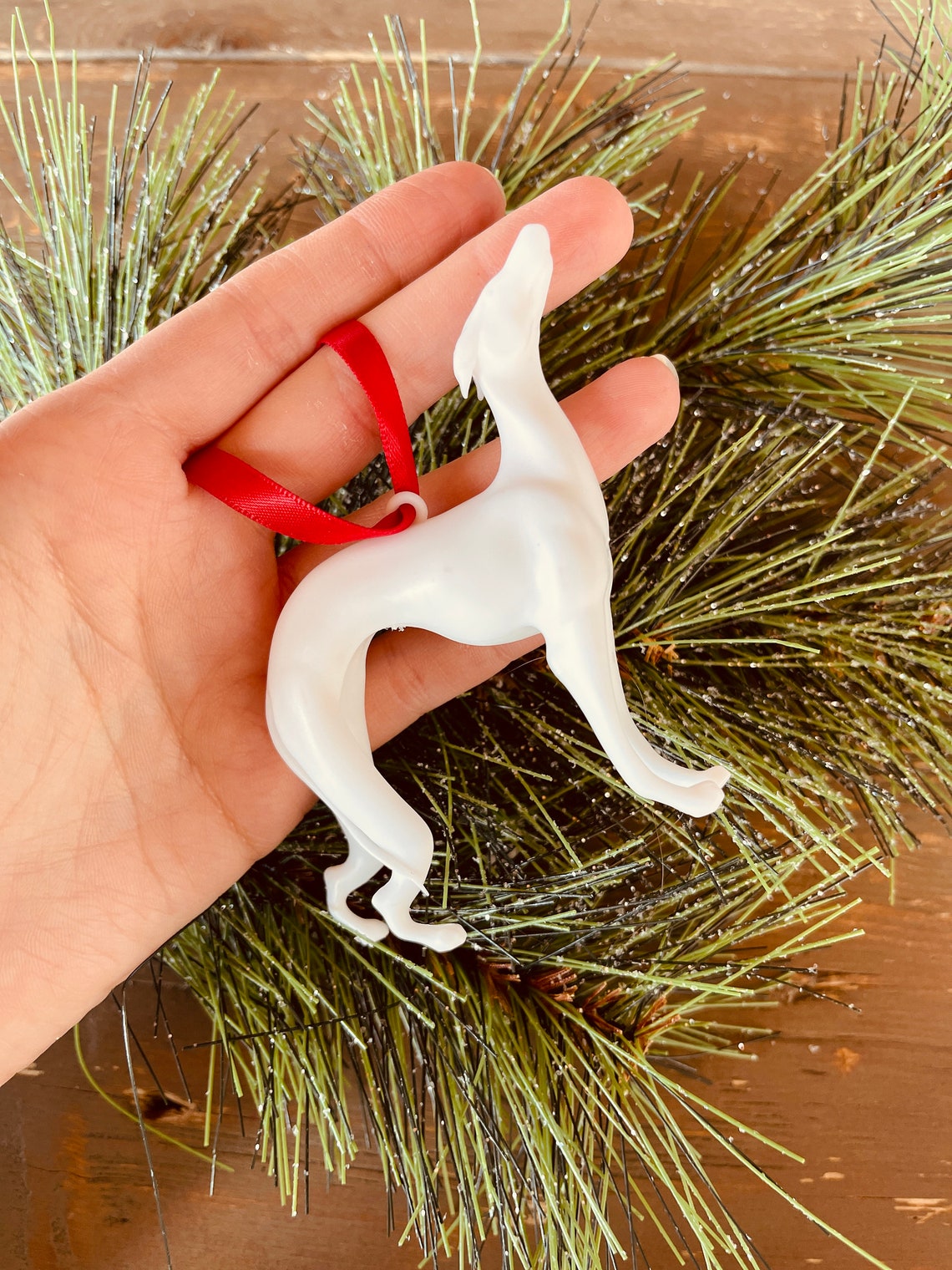 Friends Merch Figurine/ Pat the Dog/ White Greyhound/ - Etsy Canada