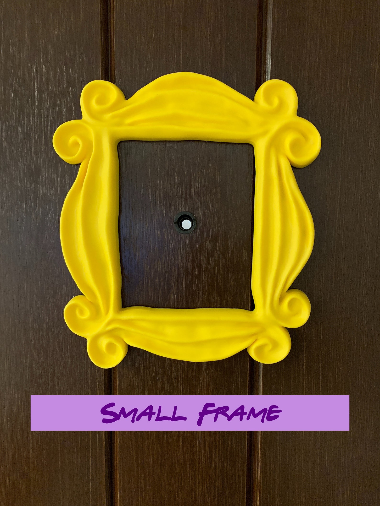 Friends Frame/ Friends Door Frame/ Peephole Yellow Frame/ | Etsy