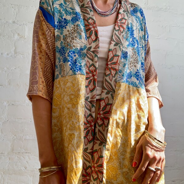 Upcycled Kimono - Etsy