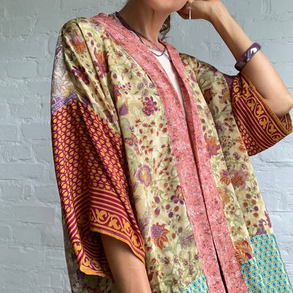 Upcycled Kimono - Etsy