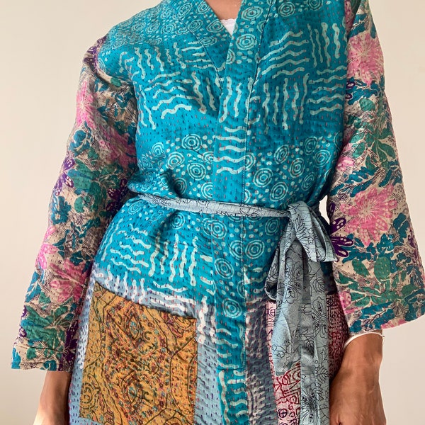 Patchwork Jacket Women - Etsy