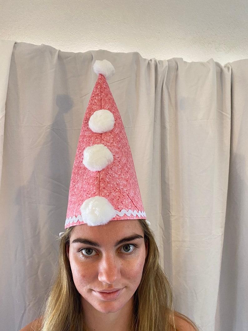 Classic Lined Cone Clown Hat - Etsy