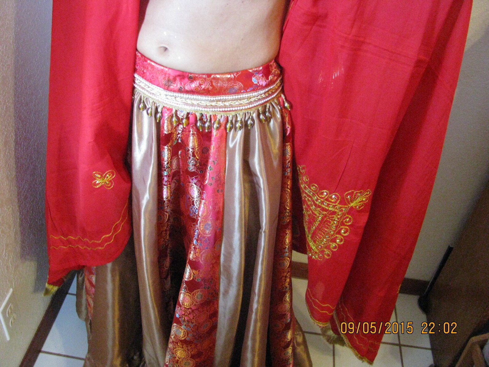 Beautiful Harem/sari/jasmine Costume, and Sari/wrap - Etsy