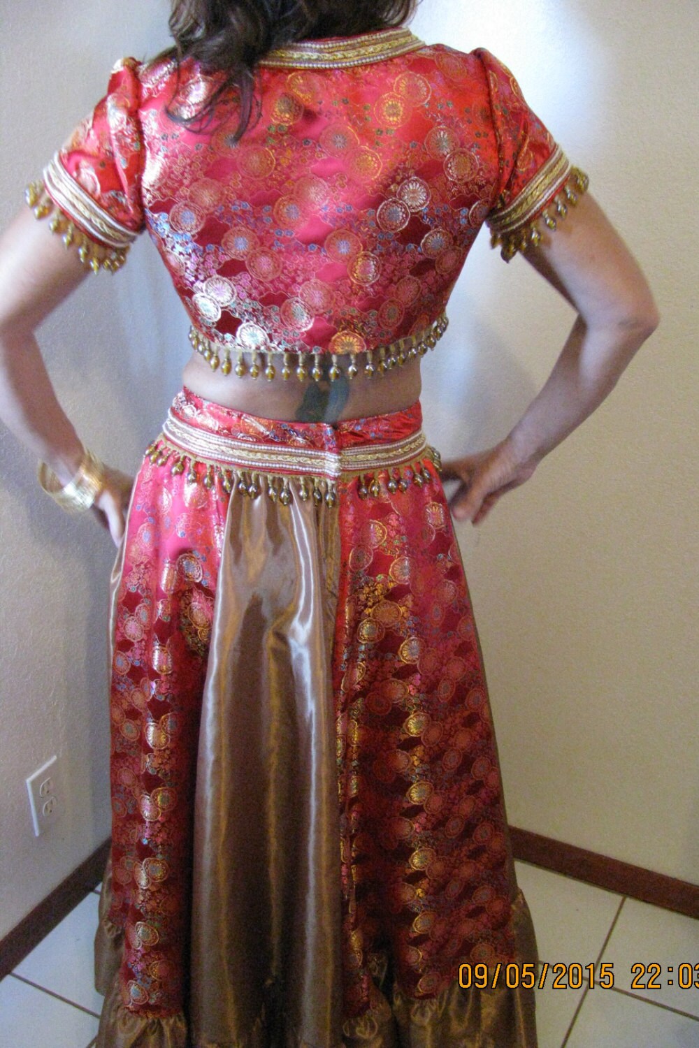 Beautiful Harem/sari/jasmine Costume, and Sari/wrap - Etsy