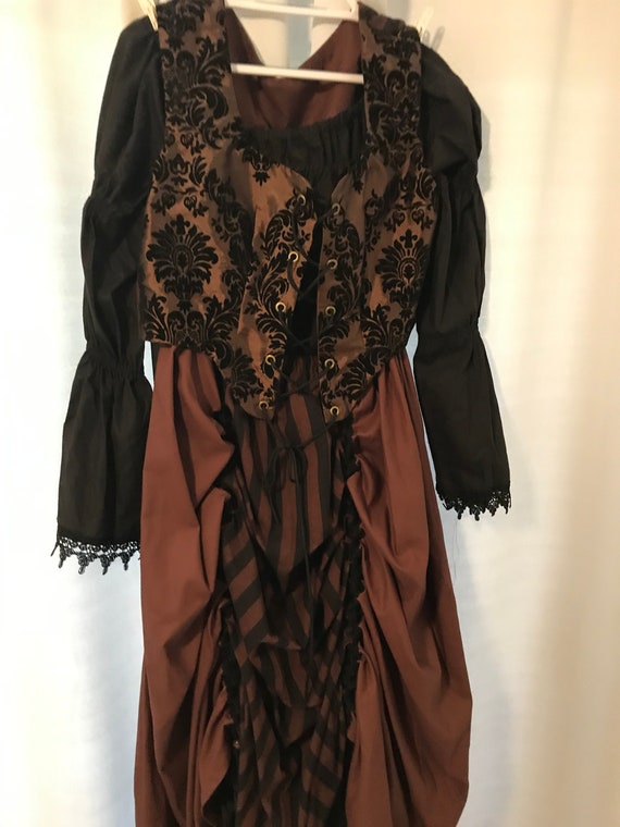 Renaissance Medieval Tavern Maiden Pirate Wench Sz 18-20 | Etsy