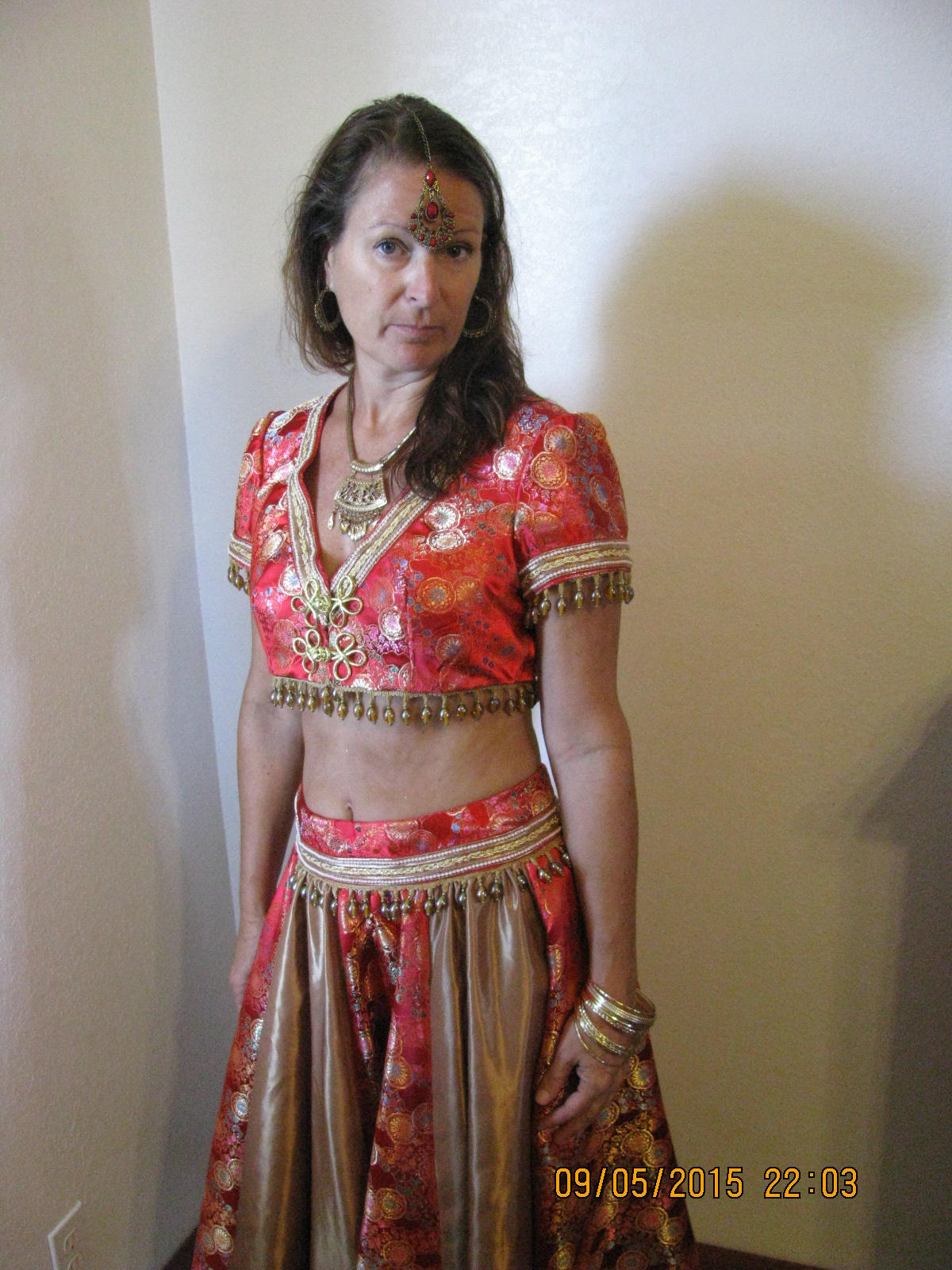 Beautiful Harem/sari/jasmine Costume, and Sari/wrap - Etsy