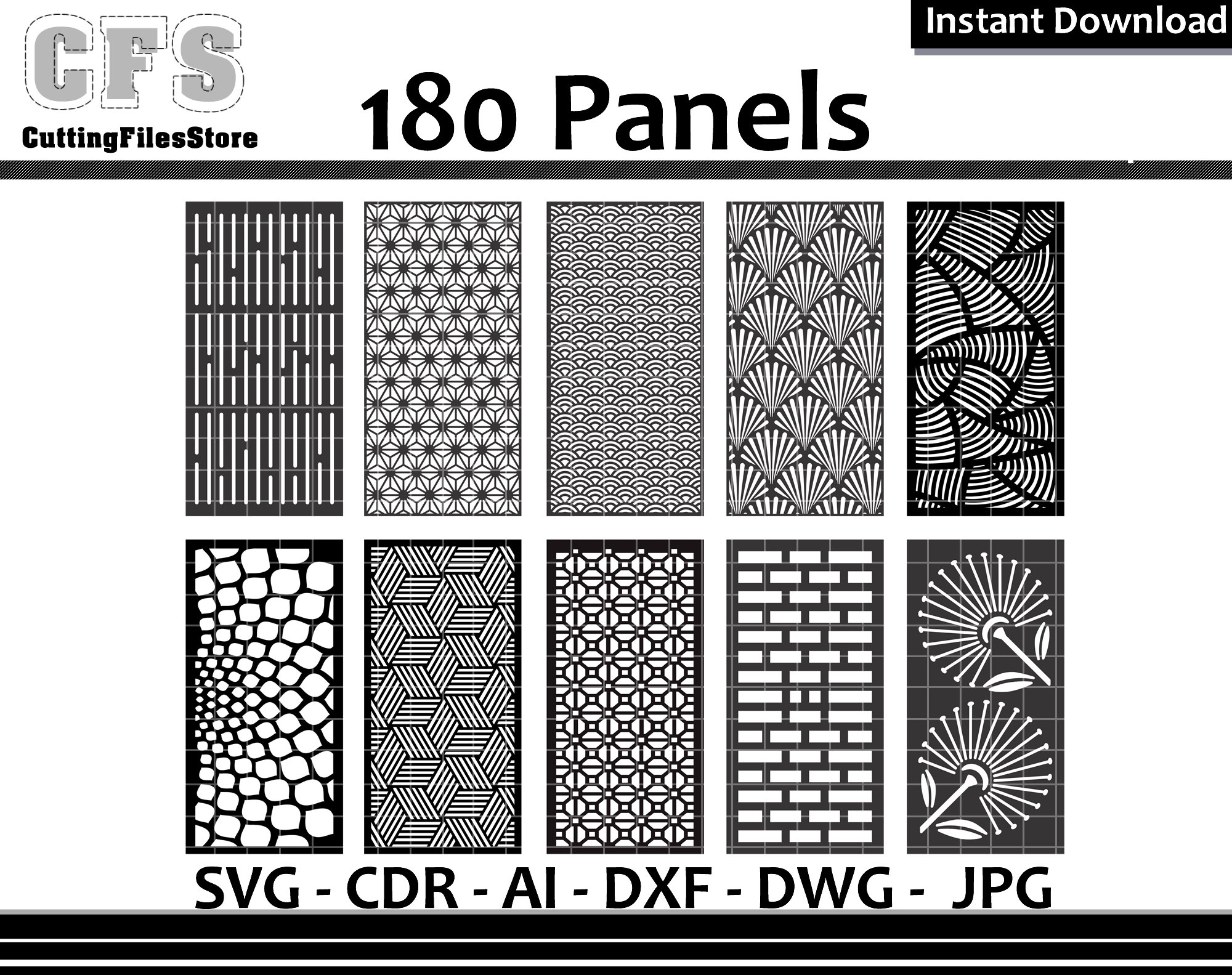 180 Wall Panels Screen Decoratives CNC Laser Cdr Dxf Svg Dwg - Etsy 180 Wall Panels Screen Decoratives CNC Laser Cdr Dxf Svg Dwg - Etsy