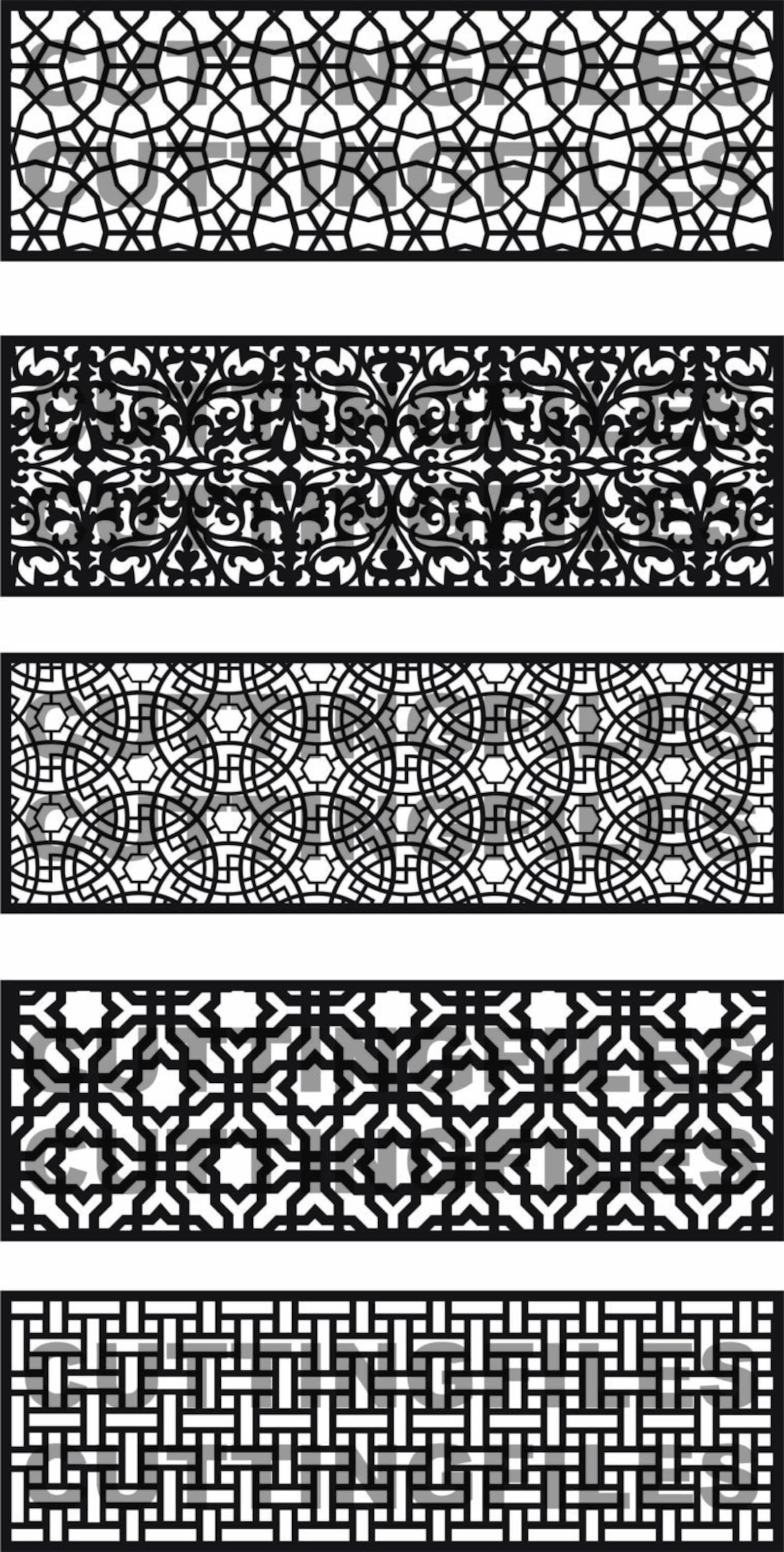 180 Wall Panels Screen Decoratives CNC Laser Cdr Dxf Svg Dwg - Etsy 180 Wall Panels Screen Decoratives CNC Laser Cdr Dxf Svg Dwg - Etsy