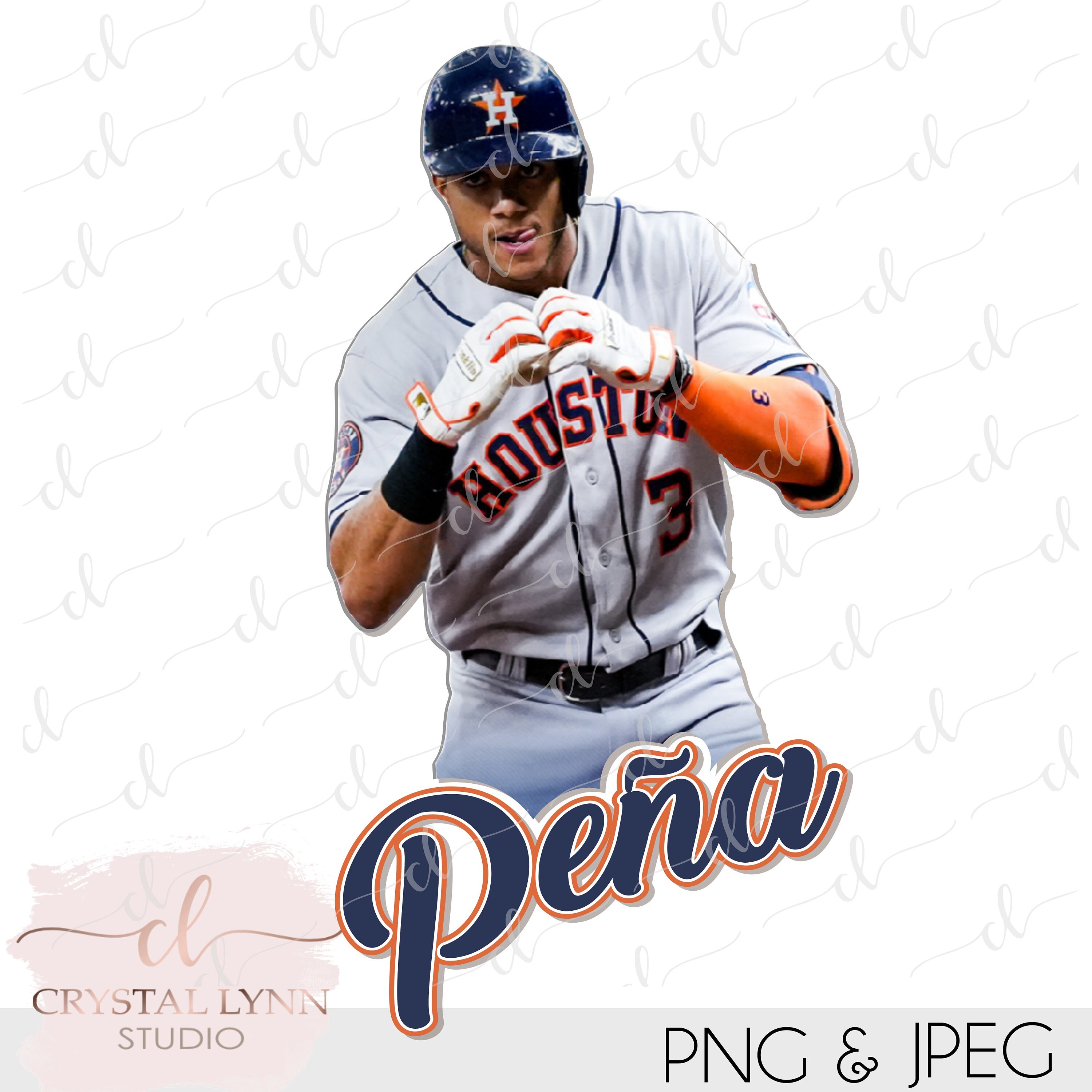 Jeremy Peña Houston II- Instant Download - PNG & JPEG - Etsy