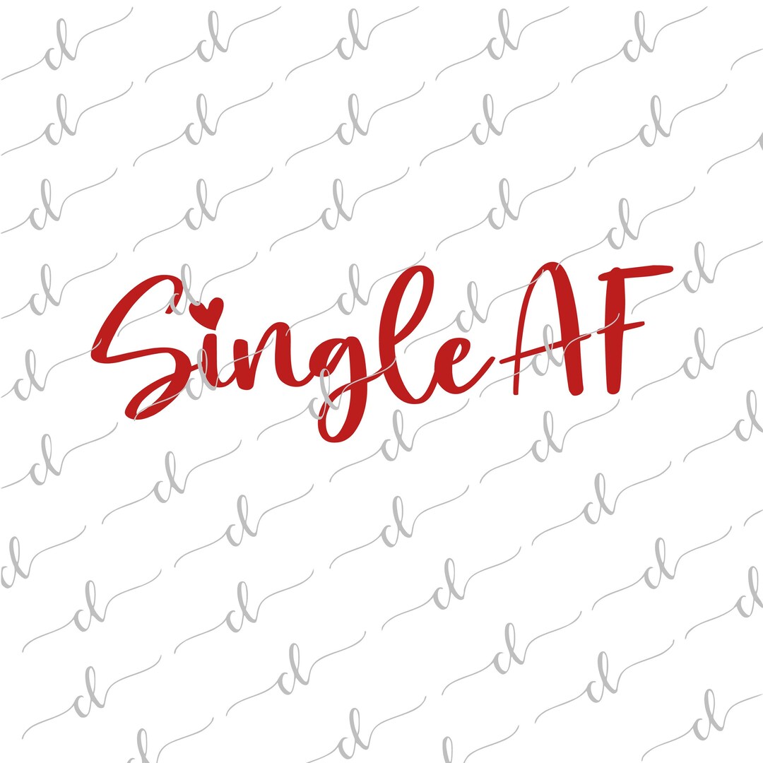 Single Af Instant Download PNG JPEG & SVG - Etsy