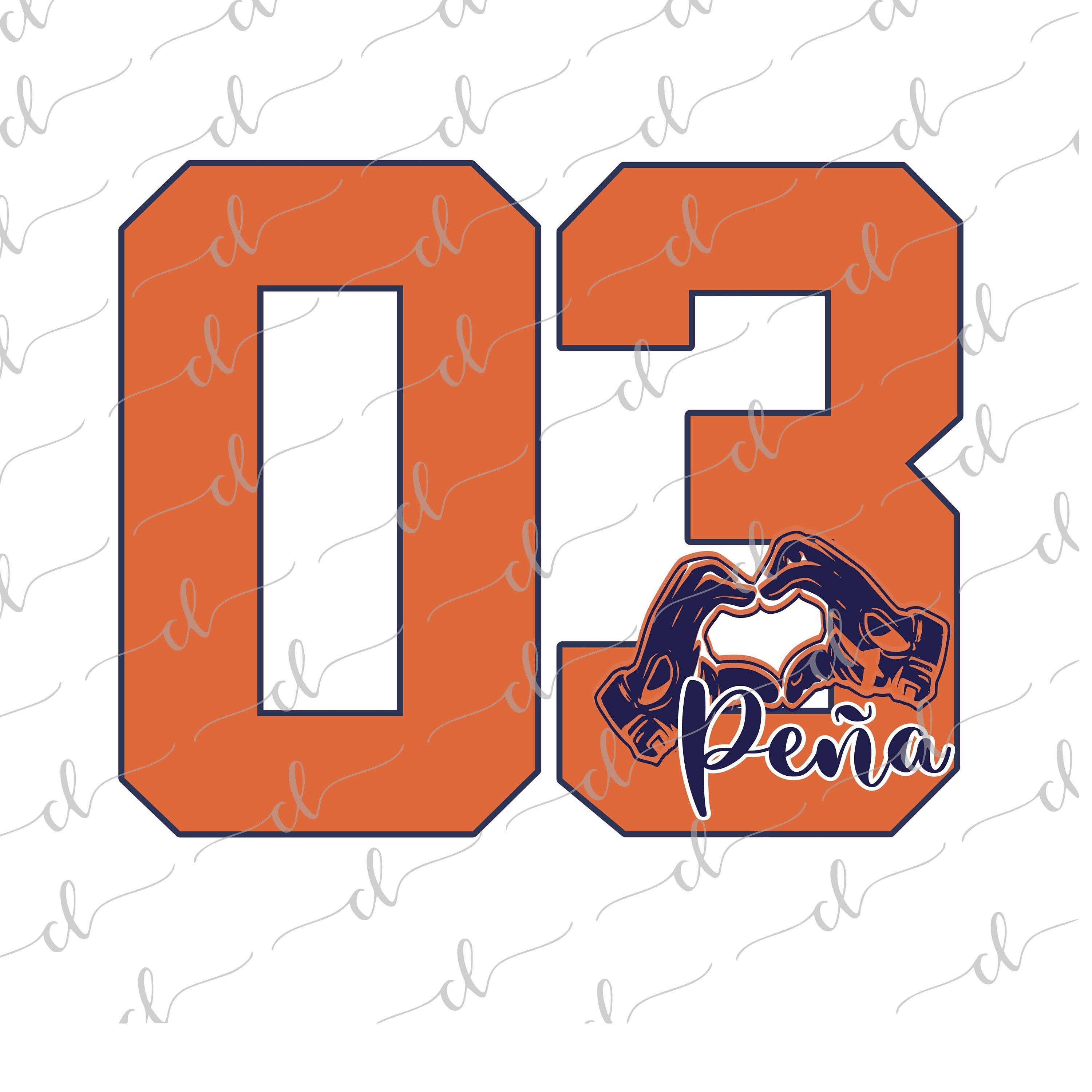 Jeremy Peña Houston 03 - Instant Download - SVG - Etsy