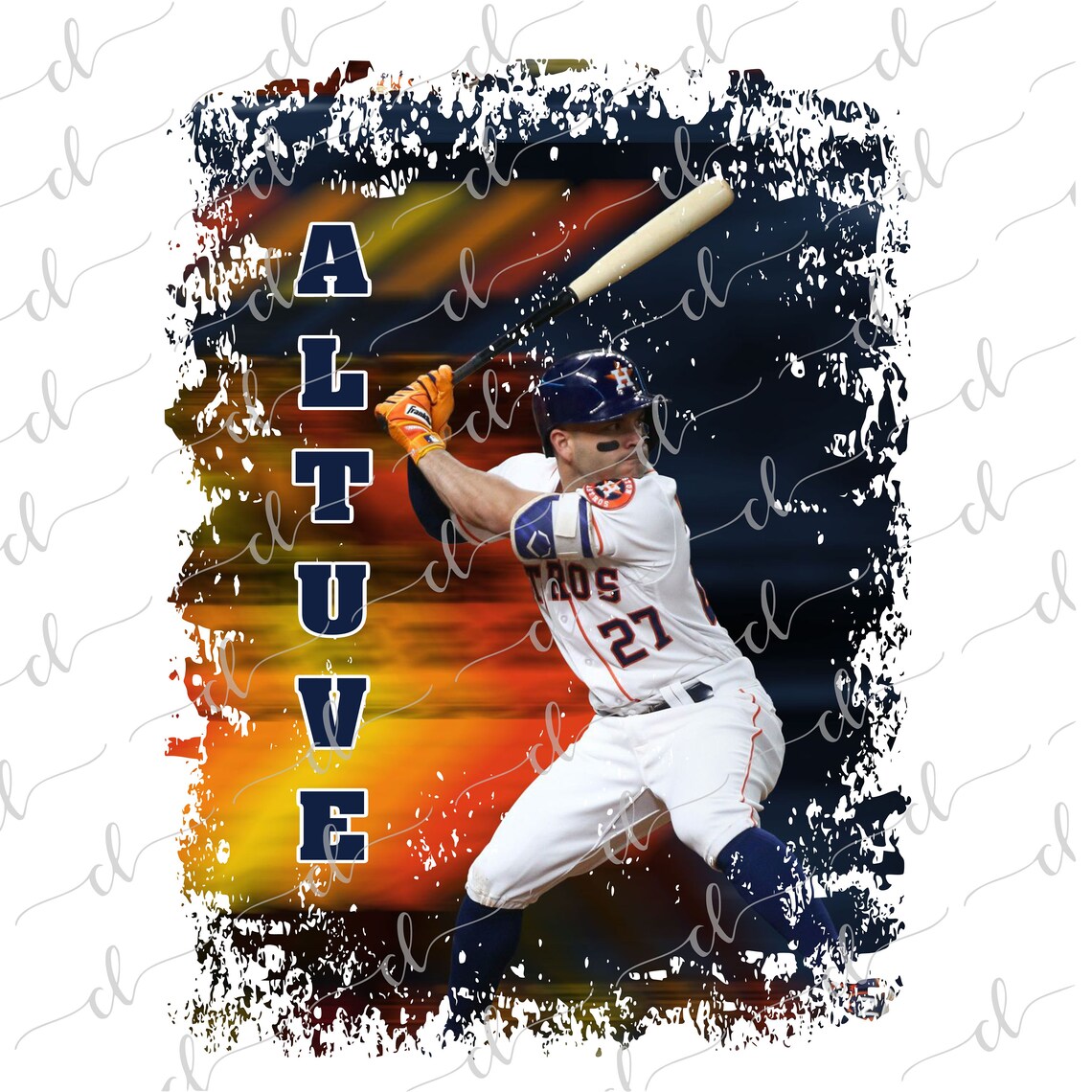 Altuve Houston - Instant Download - PNG & JPG - Etsy