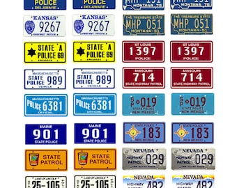 License Plates - Three Inches Under