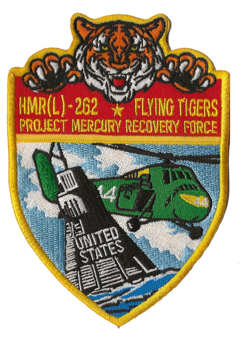 HMR(L)-262 NASA Project Mercury Space Program USMC Helicopter Recovery ...