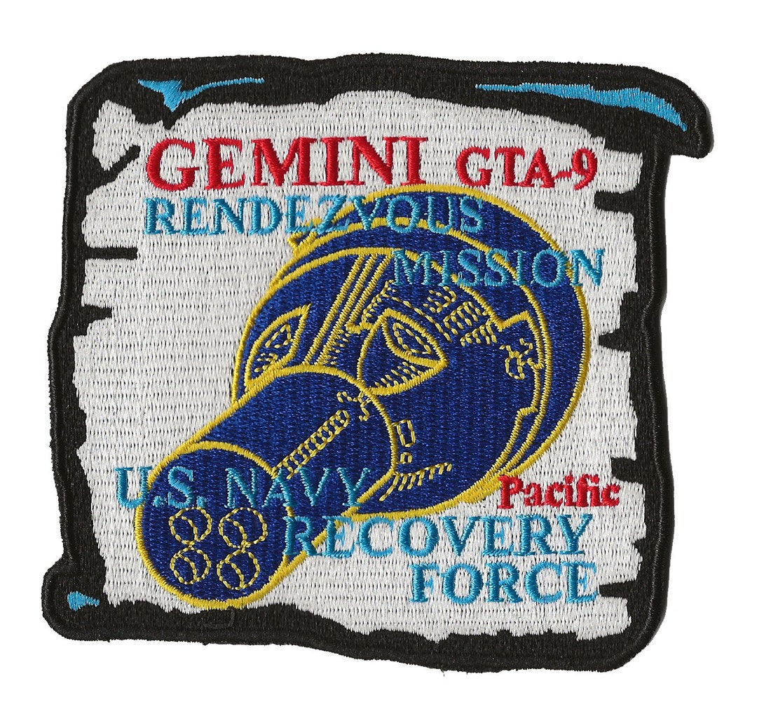 NASA Gemini 9 GTA-9 Space Program US Navy Ship Pacific Recovery Force ...