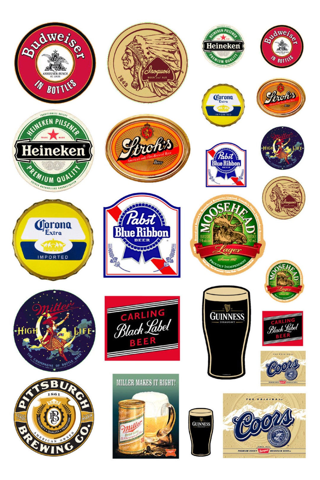 Miniature Scale Model Bar Beer Signs - Etsy