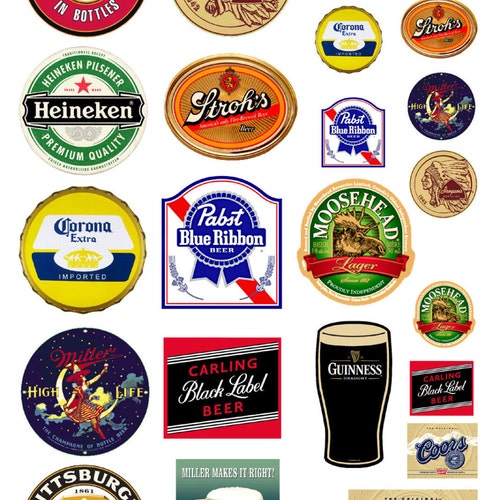 Miniature Scale Model Bar Beer Signs - Etsy