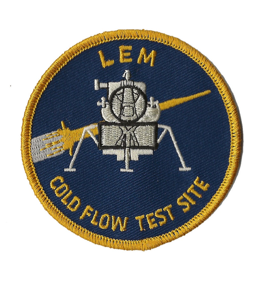 NASA Grumman Apollo LEM Lunar Lander Cold Flow Test Site Patch - Etsy