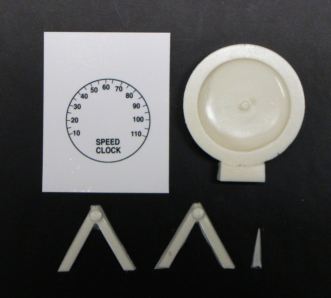 1:25 Scale Model Resin Police Car Highway Patrol Speed Clock - Etsy