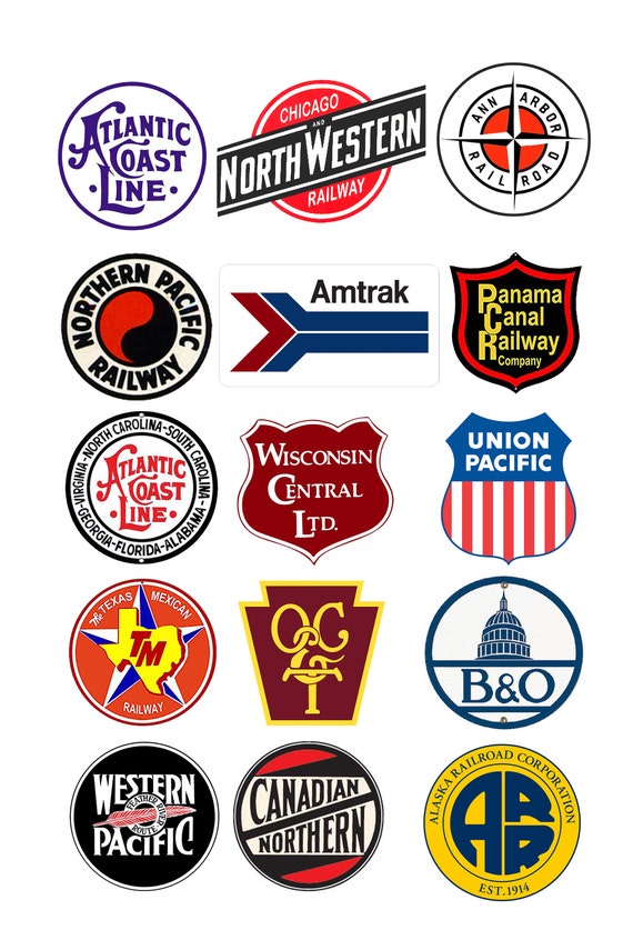 Miniature Scale Model Vintage Train Railroad Signs Signs - Etsy