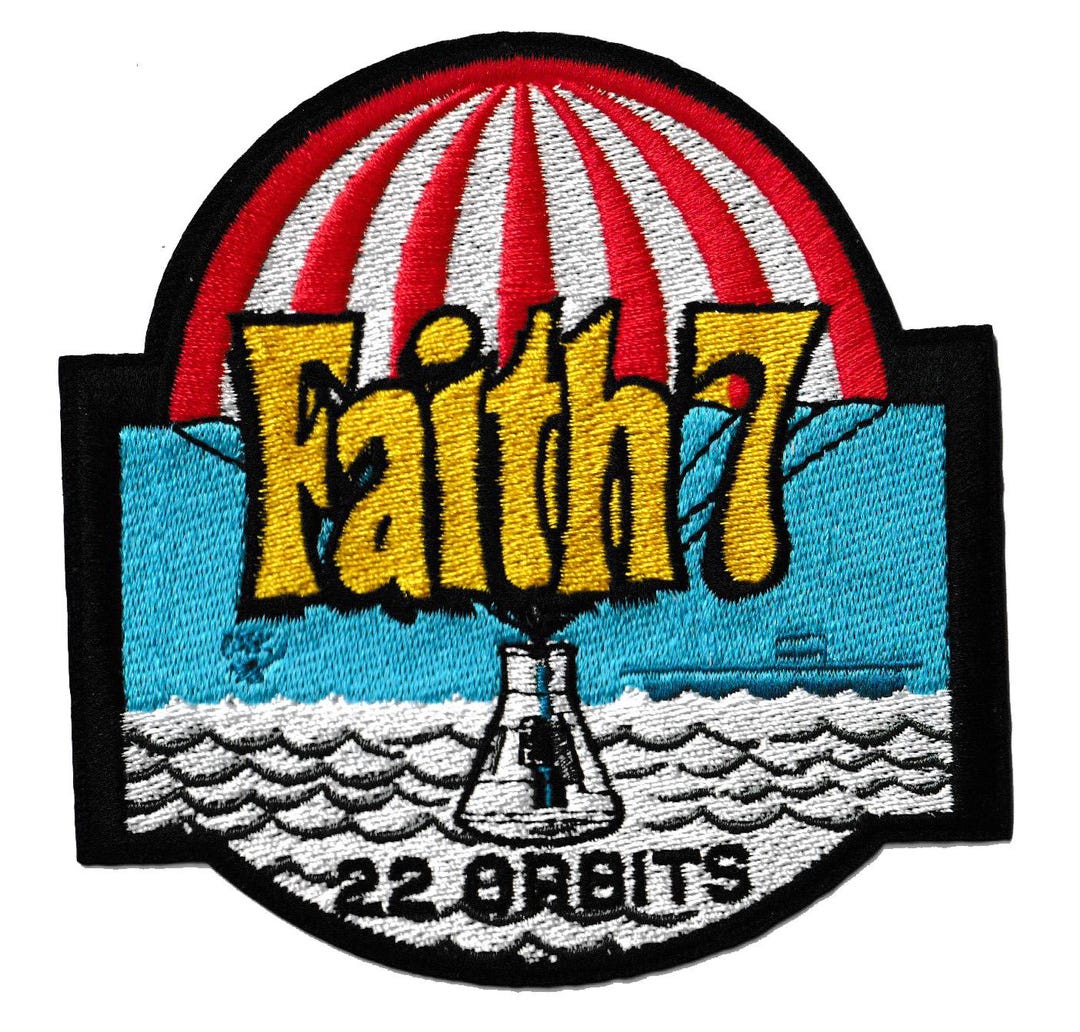 Kellogg's Cereal Premium Mercury Faith 7 Embroidered NASA Space Patch ...