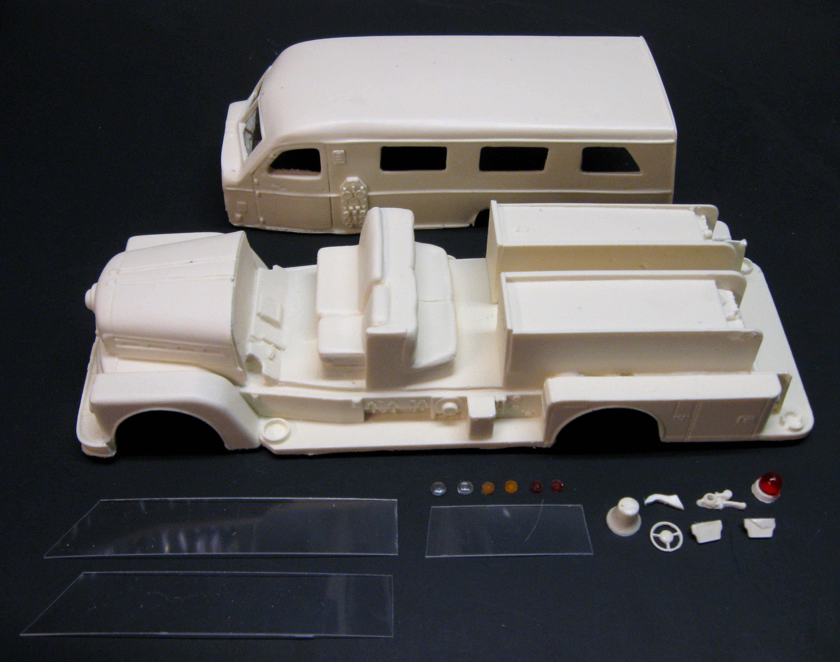 Scale Model Resin Parts