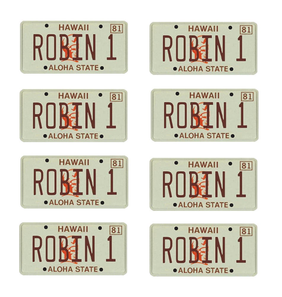 Magnum Pi Ferrari License Plate