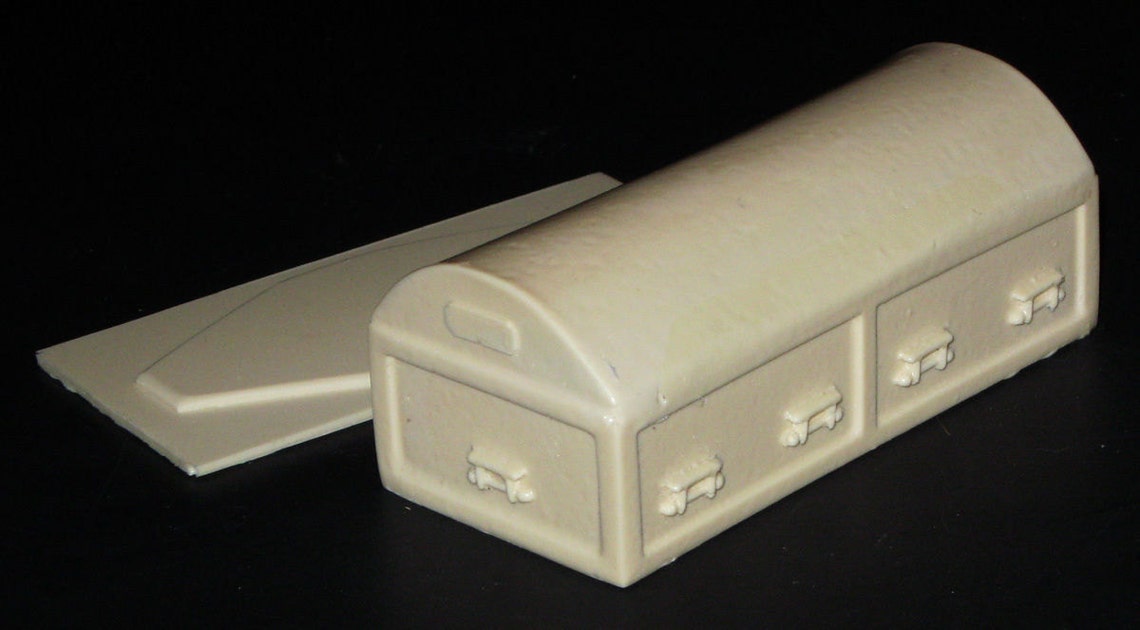 1:25 G Scale Model Funeral Casket Burial Vault Hearse - Etsy