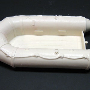 1/25 Scale Model Resin Zodiac Boat Police Fire Dive Team Water Rescue ...