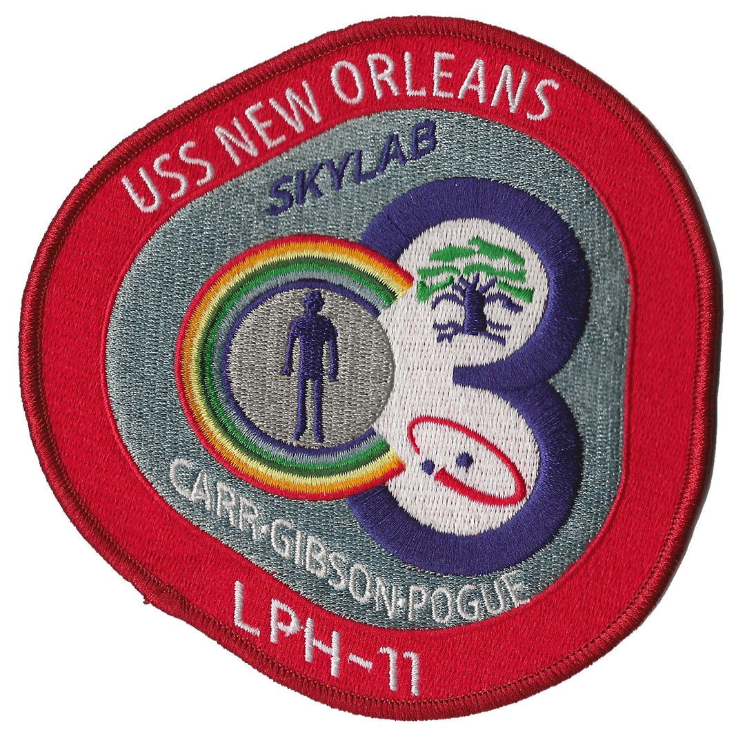 USS New Orleans LPH11 NASA Skylab 3 Space Program US Navy Ship Recovery Force Patch - Etsy