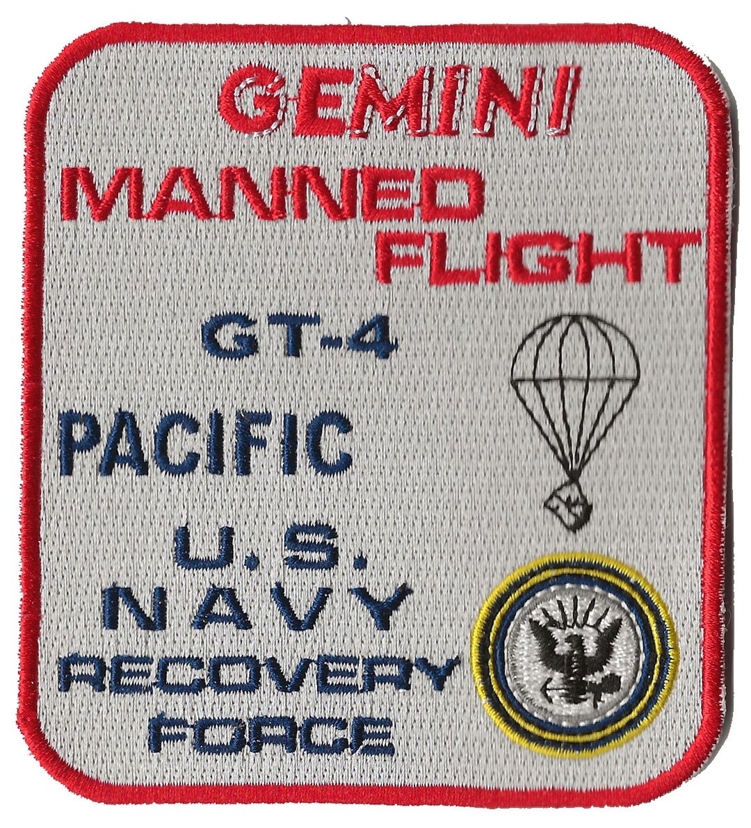 NASA Gemini 4 Space Program US Navy Ship Pacific Recovery Force Patch ...