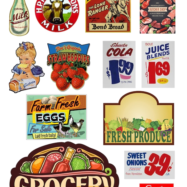 Grocery Sign - Etsy