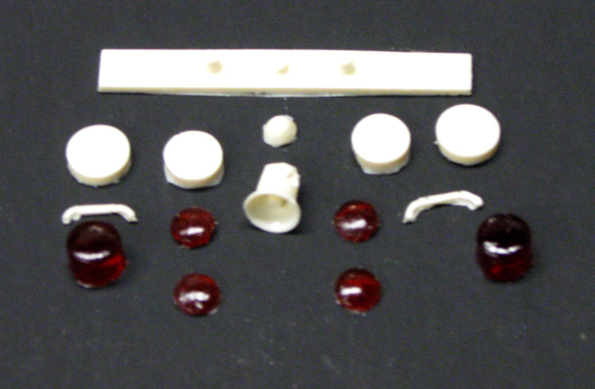 1:25 scale model resin Federal twin Beacon Ray police fire truck lightbar