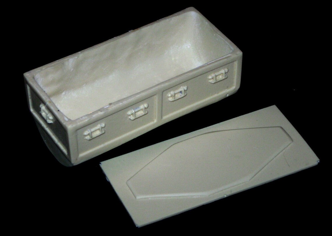 1:25 G Scale Model Funeral Casket Burial Vault Hearse - Etsy