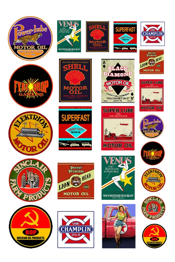 Miniature 1:25 G Scale Model Assorted Vintage Oil Company | Etsy