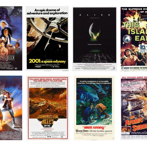 Miniature 1:87 HO Scale Model Movie Theater Posters - Etsy