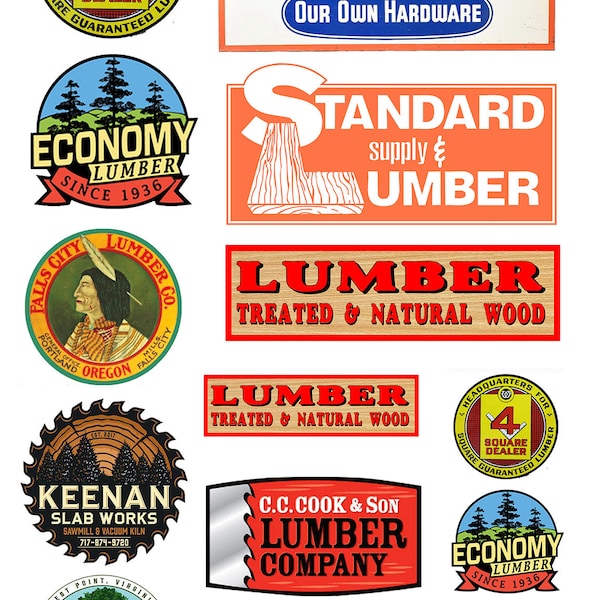 Lumber Company Sign - Etsy