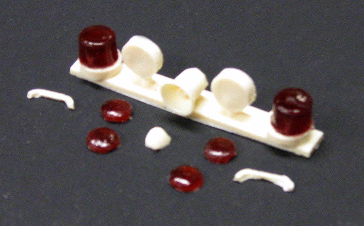 1:25 scale model resin Federal twin Beacon Ray police fire truck lightbar