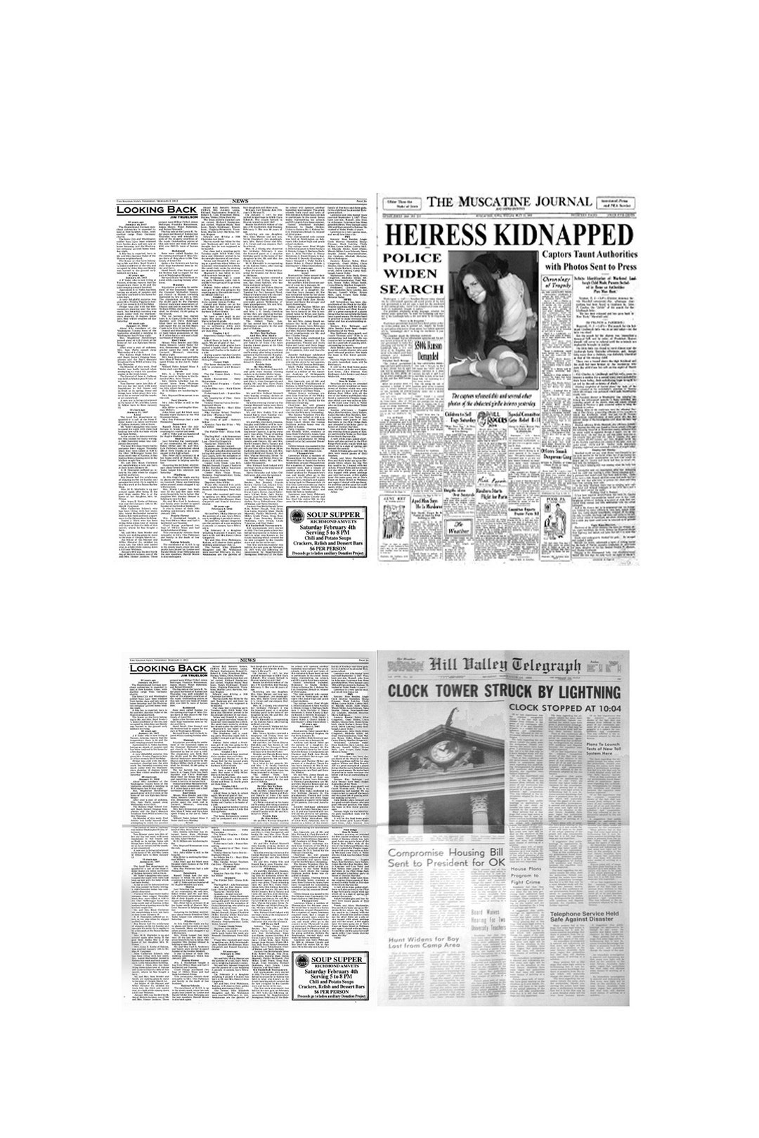 1:12 Dollhouse Scale Newspaper Assortment - Etsy