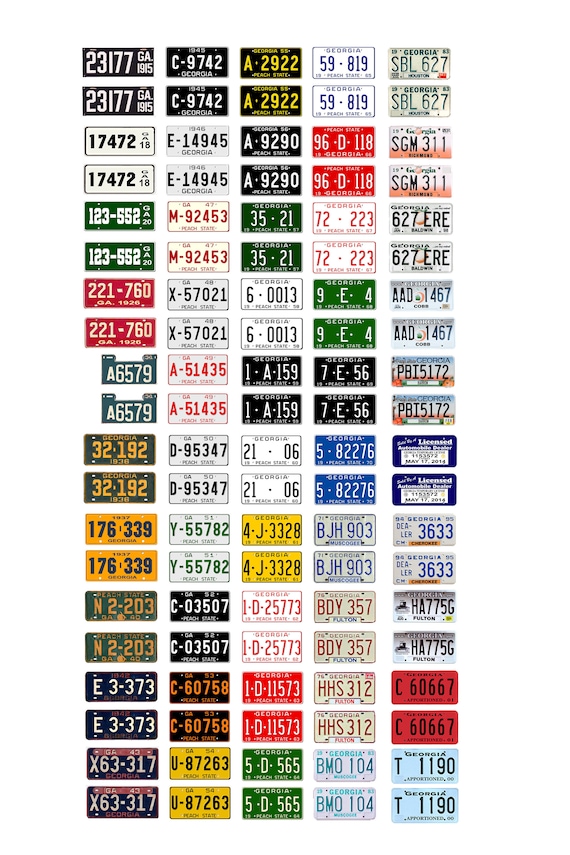 Georgia Tags