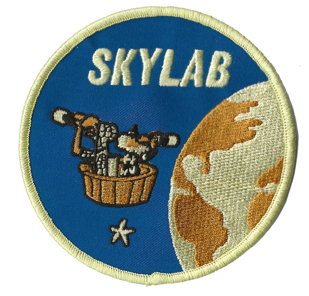 NASA Skylab Press Patch Space Program TV News Correspondent Recovery Force Wizard of Id - Etsy