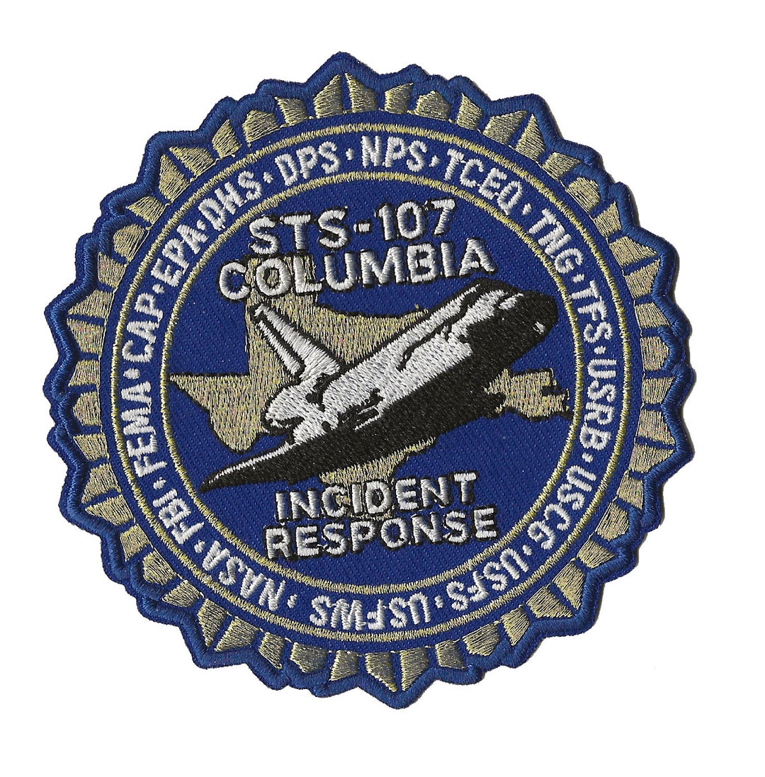 STS-107 Columbia NASA Space Shuttle Disaster FBI Incident Response ...