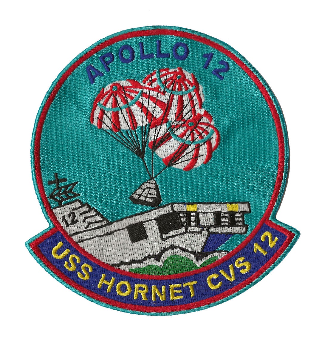 USS Hornet CVS12 NASA Apollo 12 Space Program US Navy Ship Recovery Force Patch - Etsy